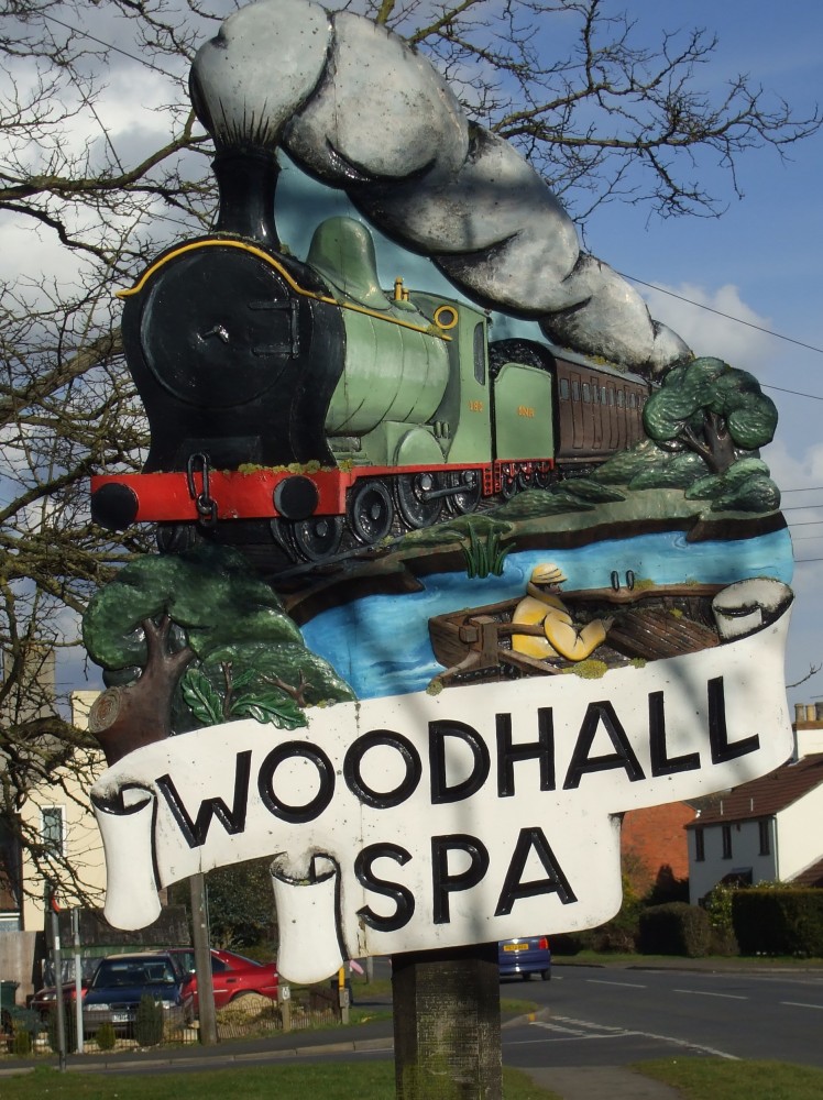 woodhall-spa-sign - Woodhall Spa Cottage Museum